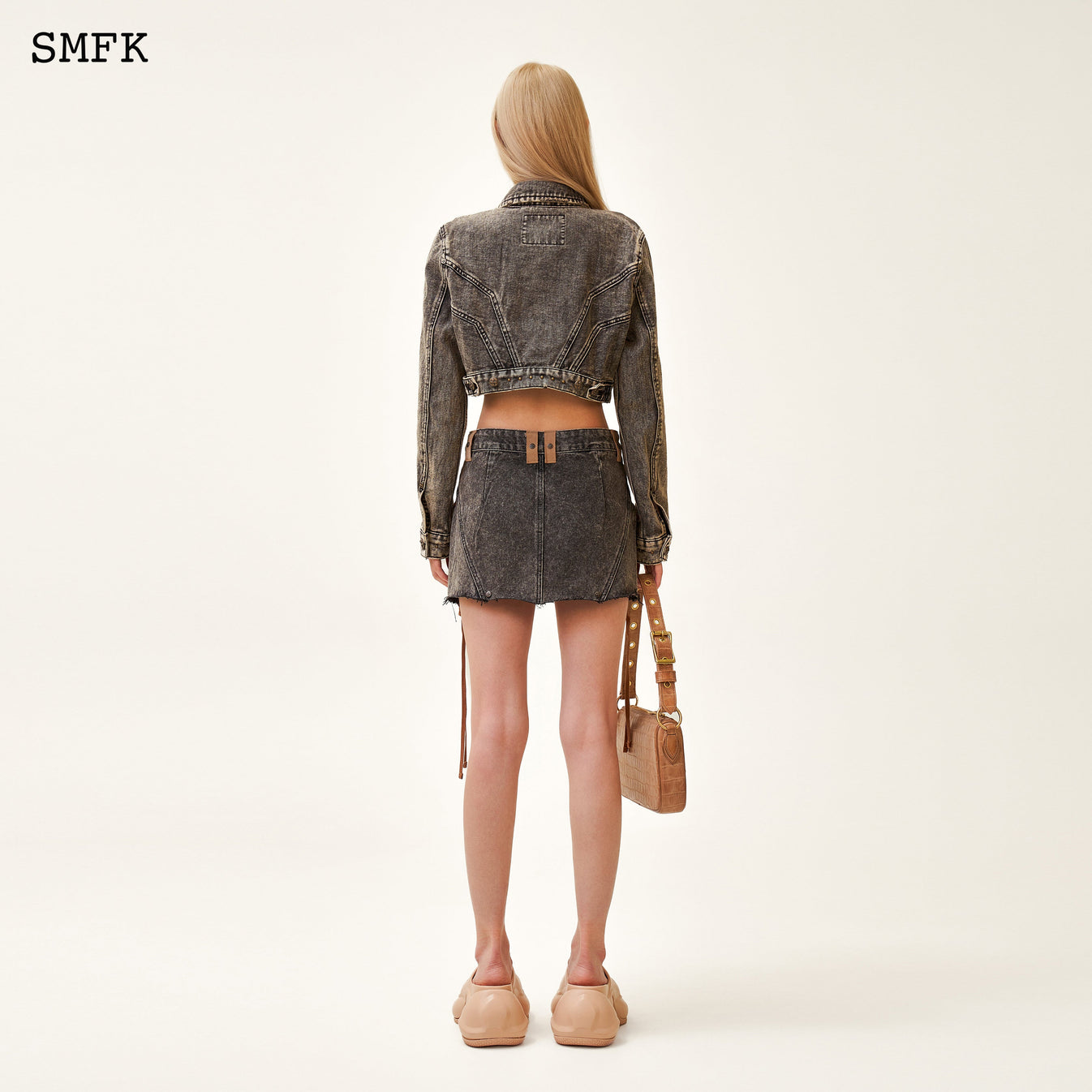 SMFK Ancient Myth Cobra Braid Workwear Mini Skirt – Fixxshop