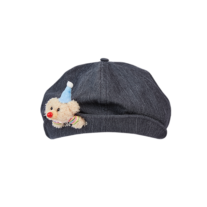 13DE MARZO Vintage Artist Octagonal Hat Dark Grey – Fixxshop