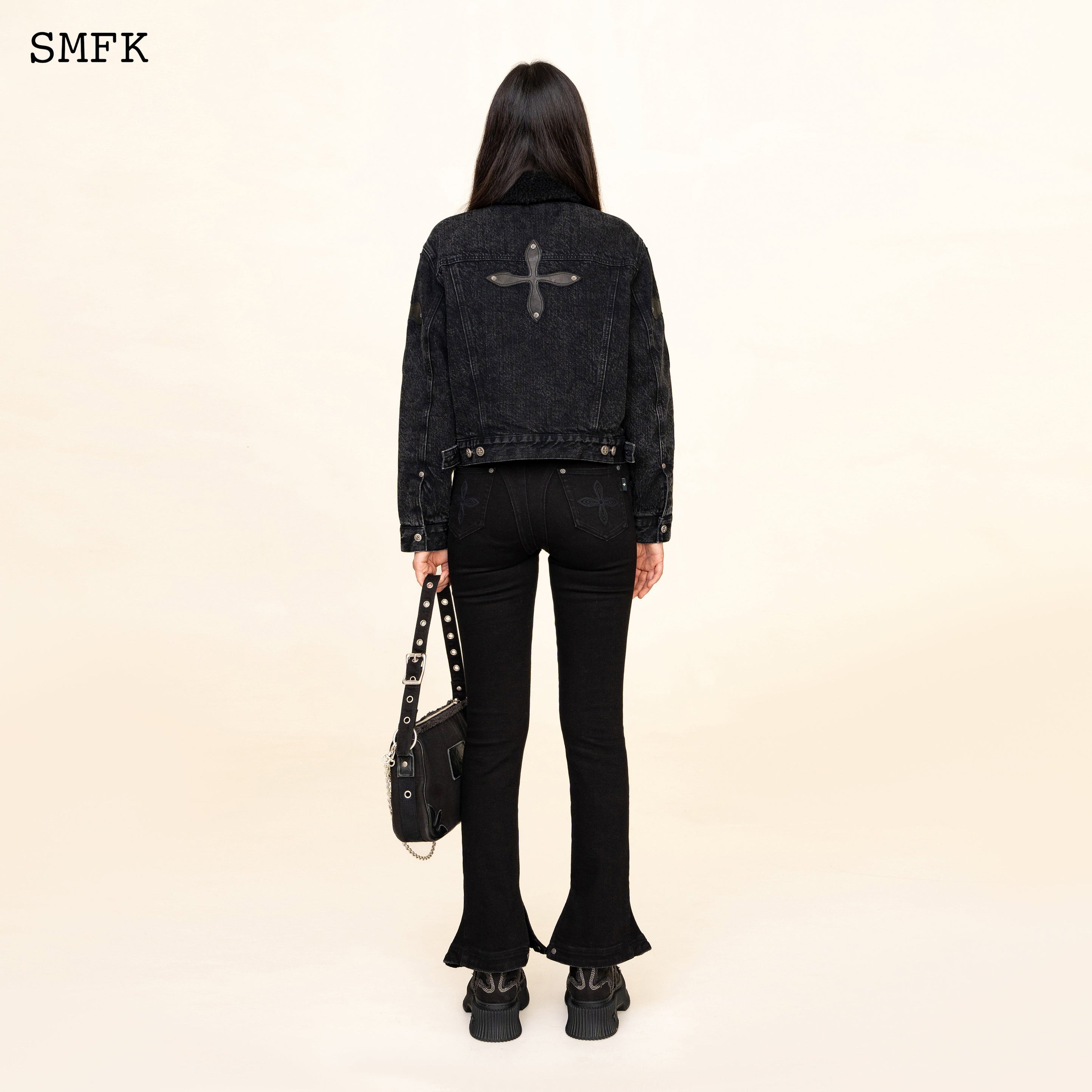 SMFK Compass Classic Floral Denim Jacket – Fixxshop