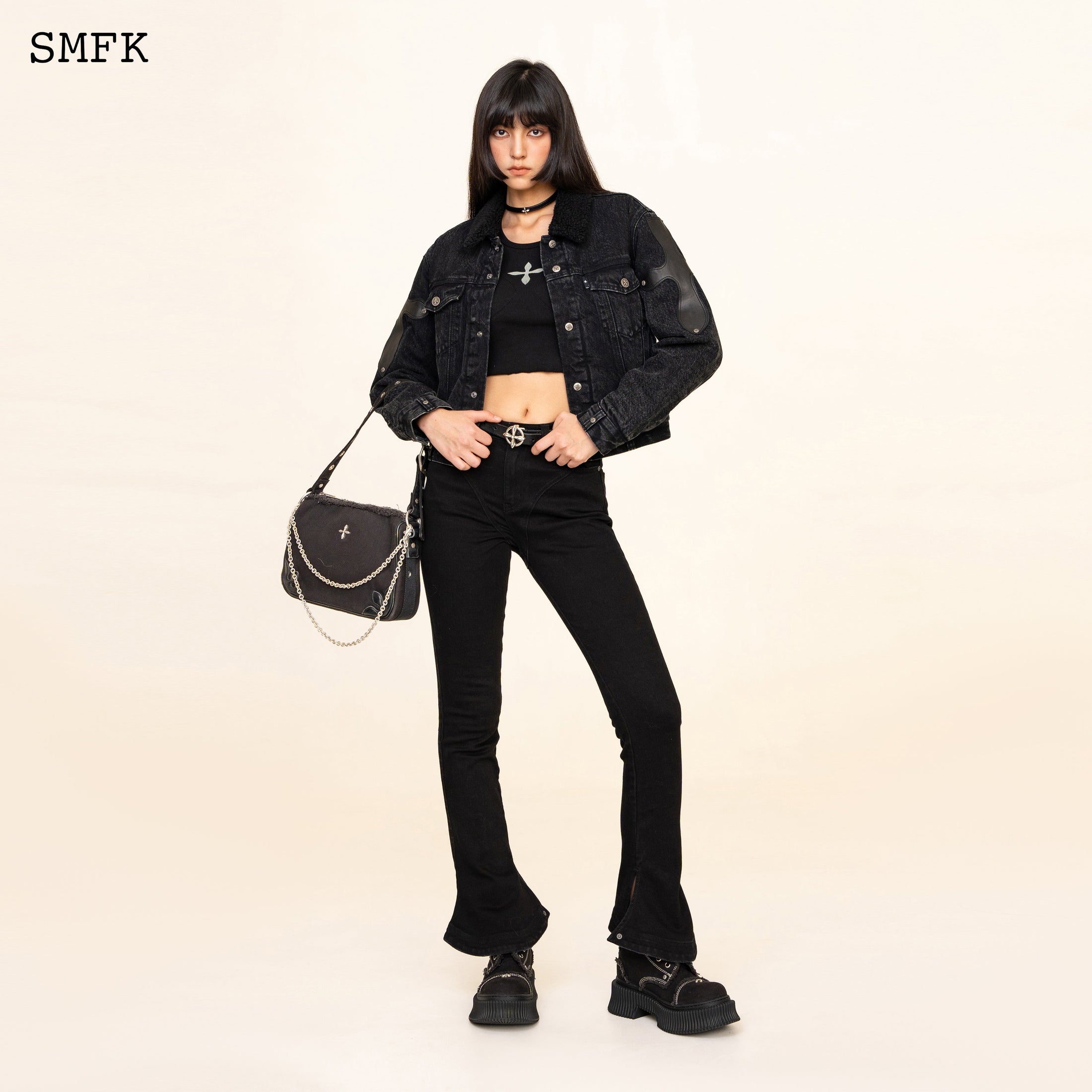 SMFK Compass Classic Floral Denim Jacket – Fixxshop