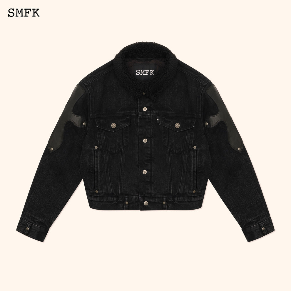 SMFK Compass Classic Floral Denim Jacket – Fixxshop