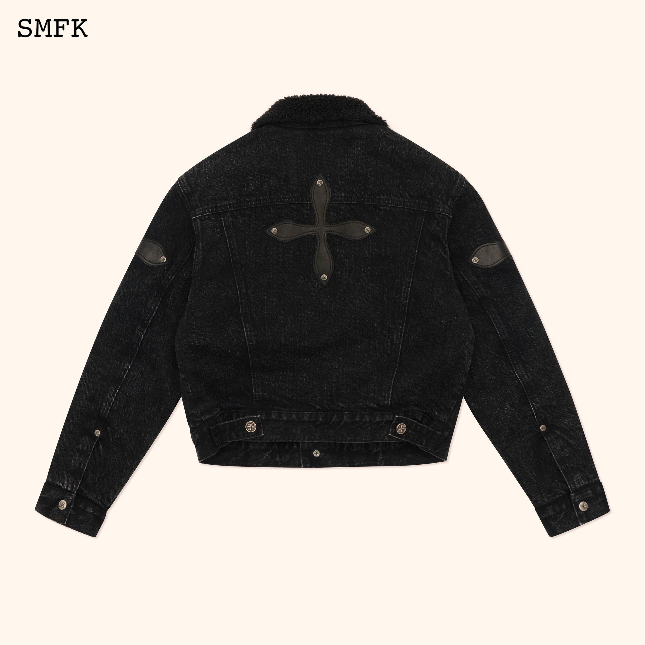 SMFK Compass Classic Floral Denim Jacket – Fixxshop