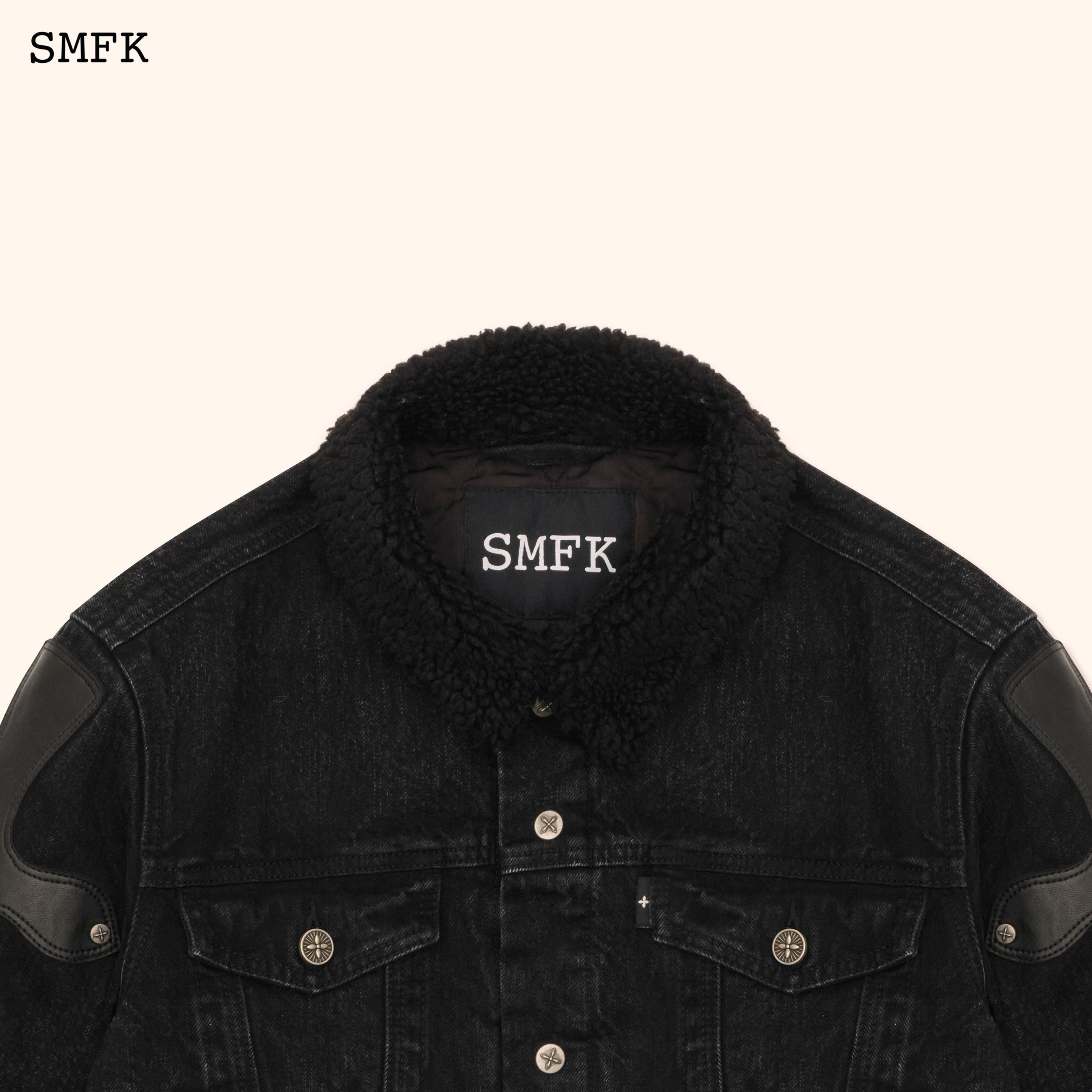 SMFK Compass Classic Floral Denim Jacket – Fixxshop