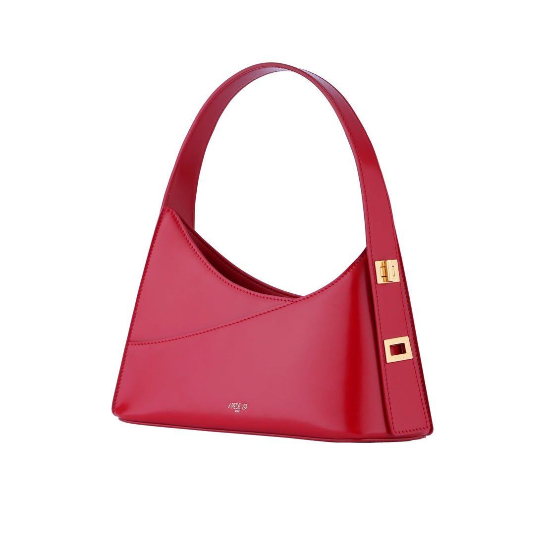 APEDE MOD Red Brushed Small Twist Bag – Fixxshop