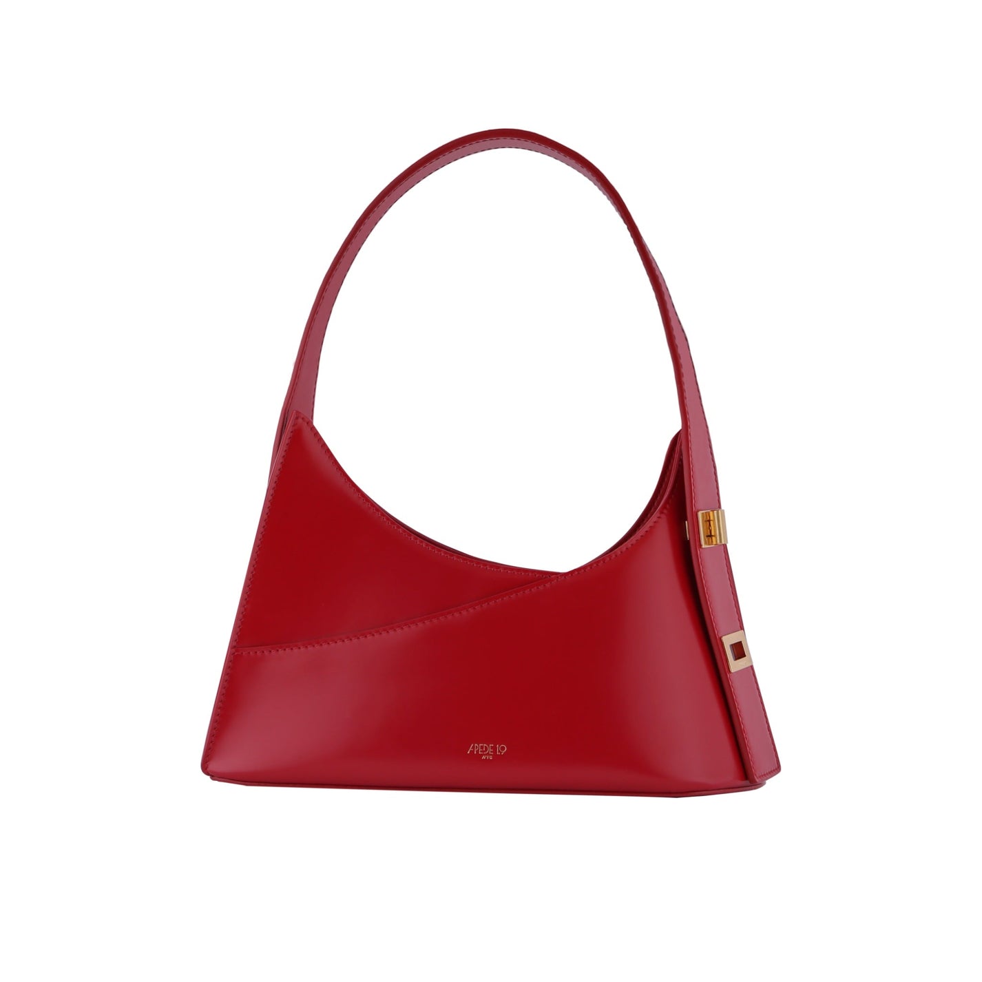 APEDE MOD Red Brushed Small Twist Bag – Fixxshop